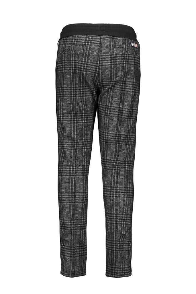Boys Check Pants with Contrast Tape by B.Nosy | Easy Returns
