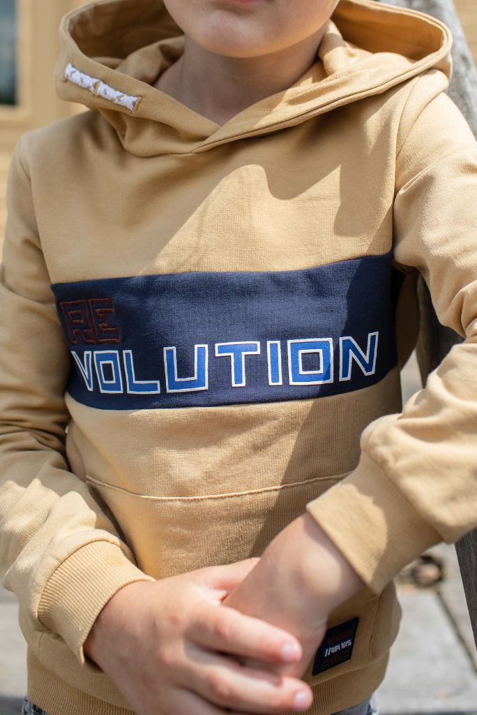 Boys Hoodie Kevin with Pouch Pocket by Quapi