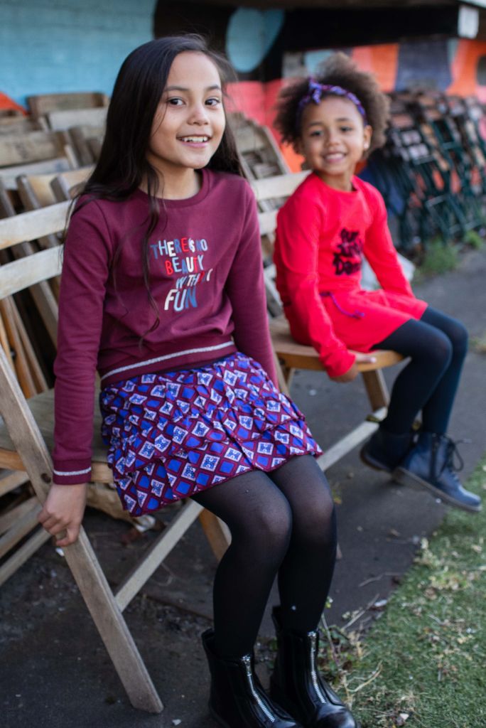 Girls Bordeaux Sweat Kenza by Quapi | Kids Designer Jumpers