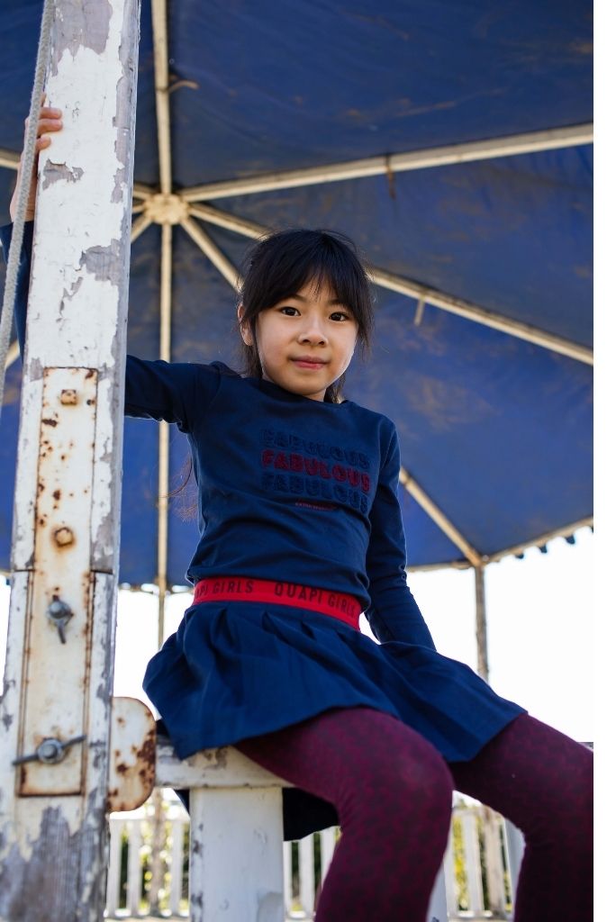 Quapi Girls Klasien Pleated Skirt | Girls Designer Skirts