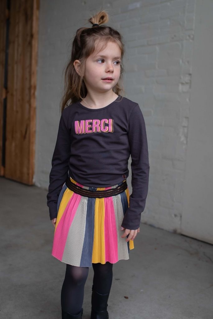 Quapi Girls Karen Pleated Dress | Girls Designer Dress