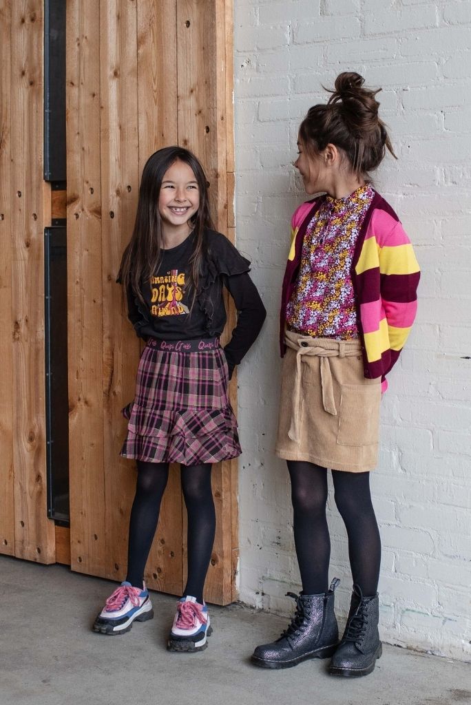 Quapi Girls Kella Stripe Cardigan | Kids Designer Jumpers - Kids Secret