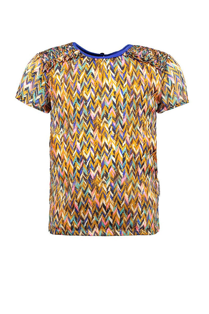Girls Multi-Coloured Blouse by B.Nosy | On Sale Now