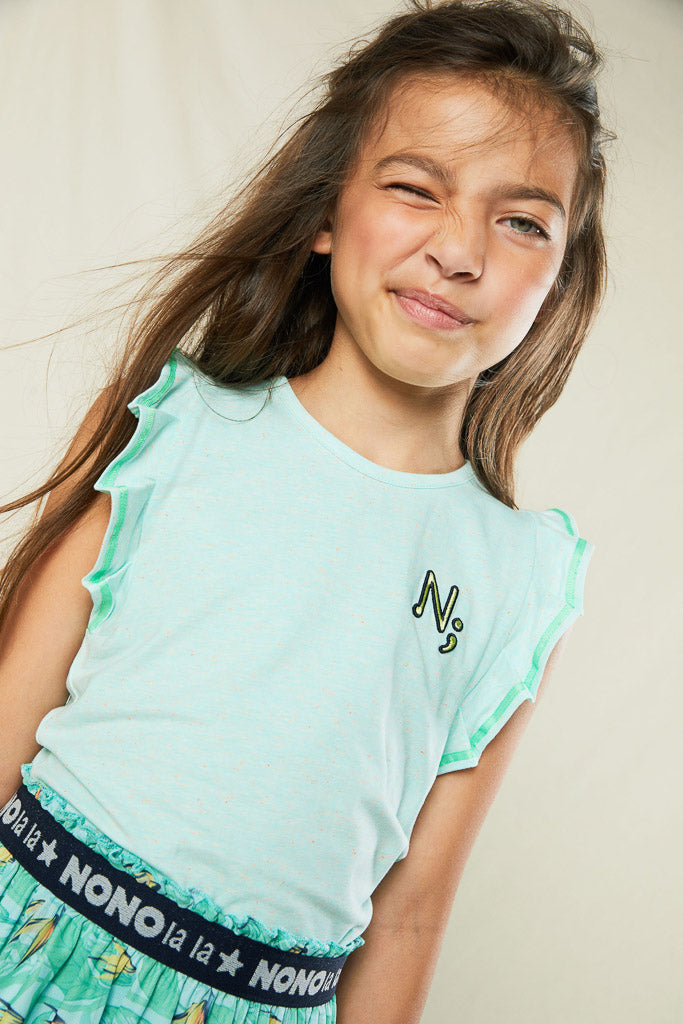 NONO Girls Kumi Fancy Top | Children's Designer Tees