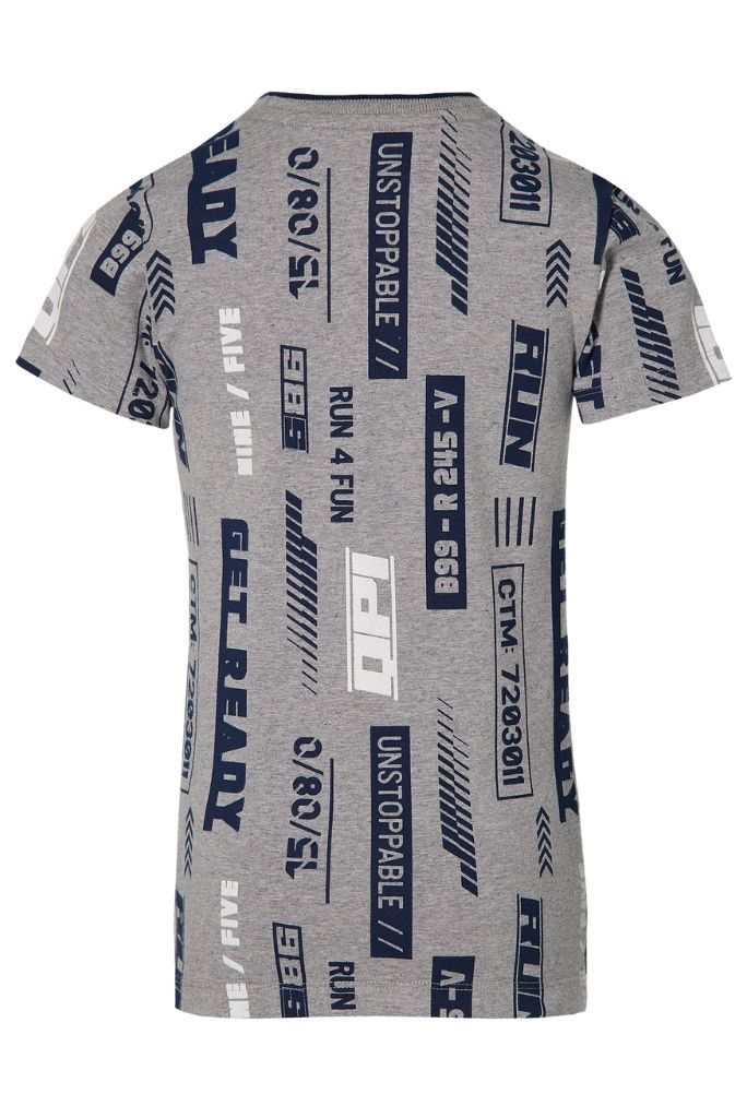 Quapi Boys Grey T-Shirt Fabiano