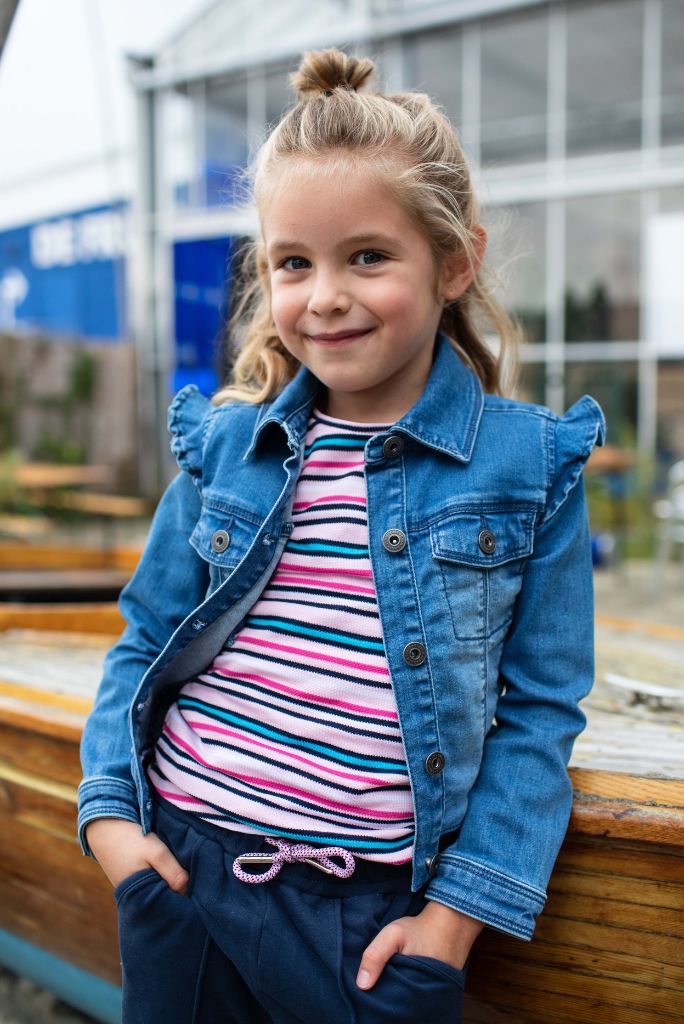 Quapi Girls Feerle Multi Colour Tee