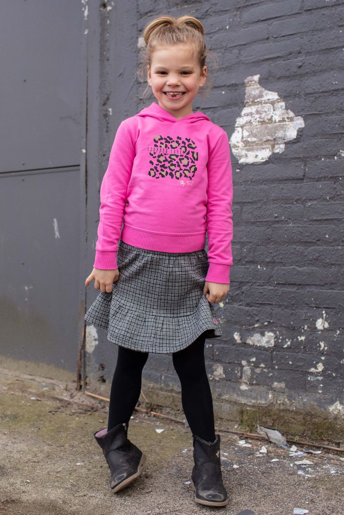 Quapi Girls Kiara Check Skirt | Kids Designer Skirts