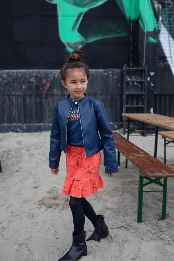 Quapi Girls Coral Winter Skirt Khloe | Kids Designer Skirts - Kids Secret